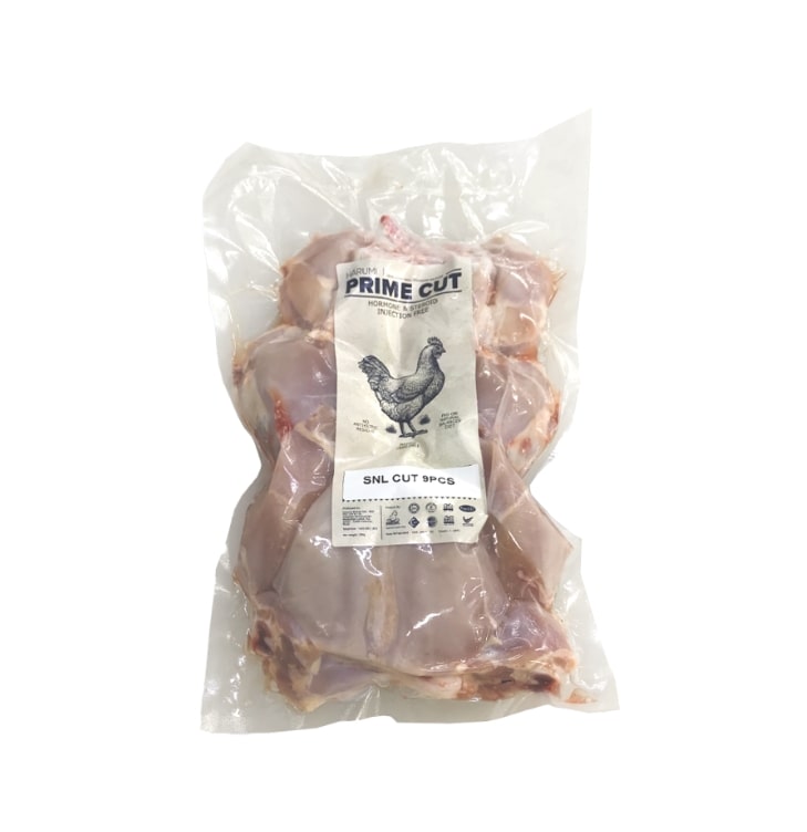 Skinless Whole Chicken Cut- 9 pcs - HARUMi Brands